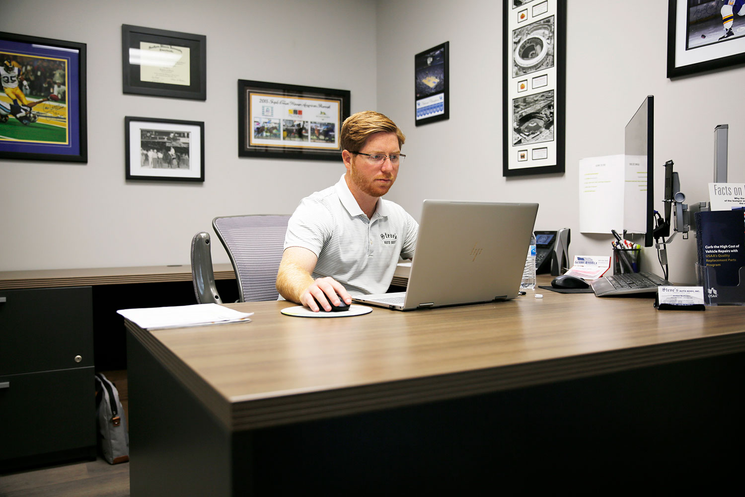 Take a Look Inside Steve's Auto Body's Offices & Collision Repair Facility