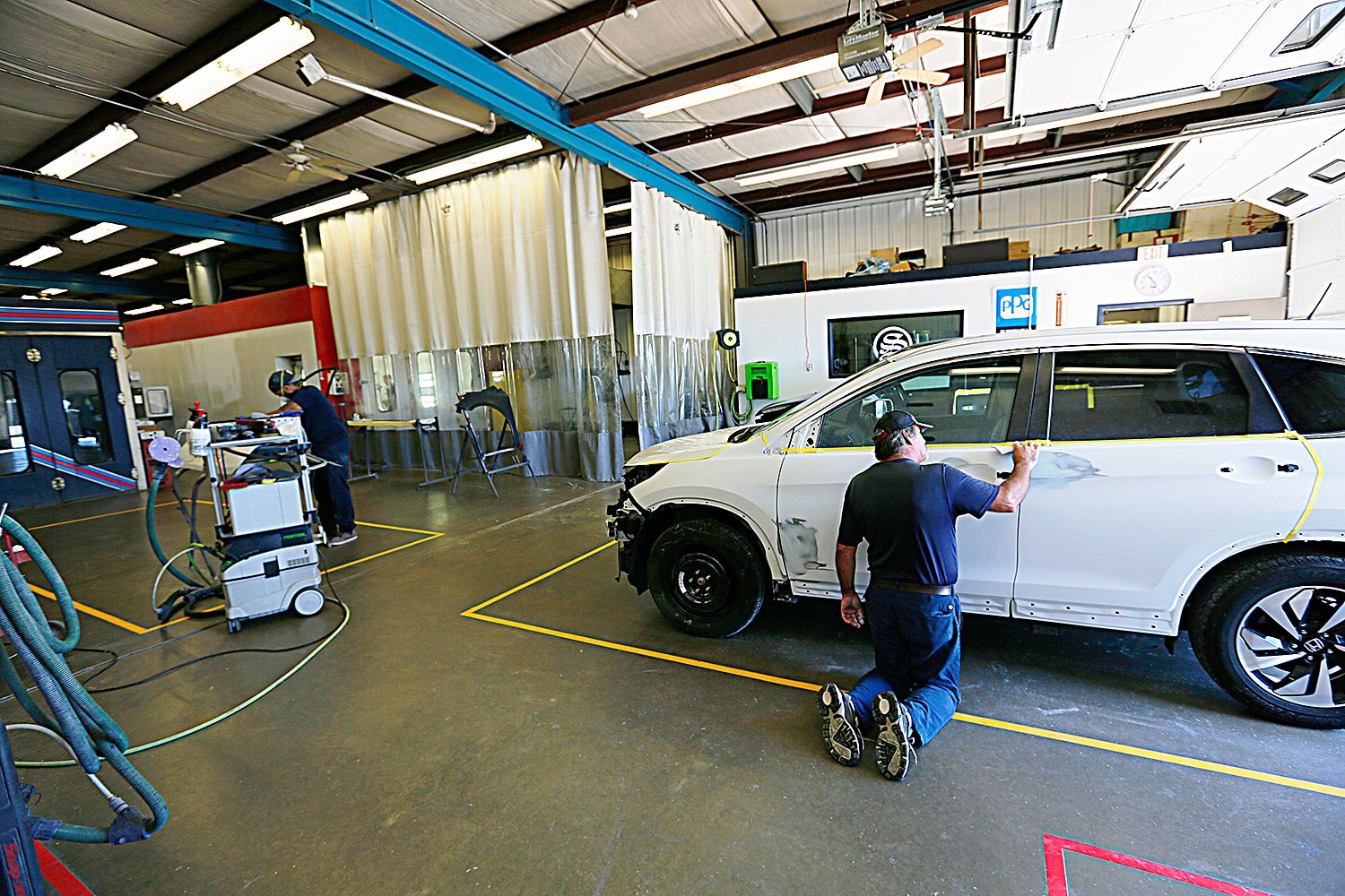 Take a Look Inside Steve's Auto Body's Offices & Collision Repair Facility