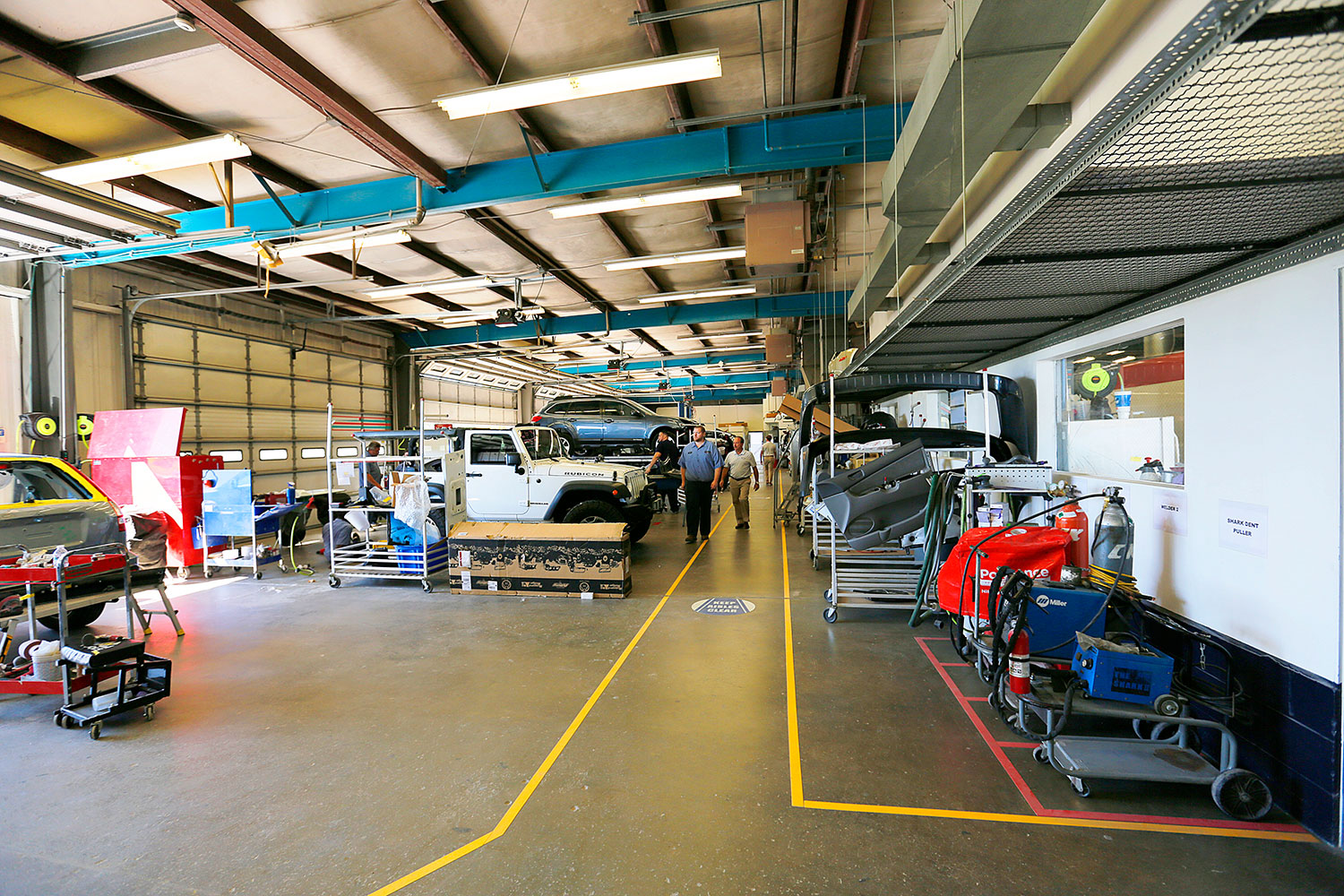 Take a Look Inside Steve's Auto Body's Offices & Collision Repair Facility